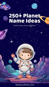Planet Names: 250 Celestial Planet Name Ideas & Generator
