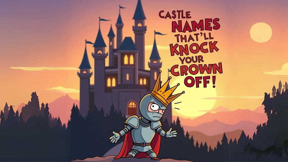 235 CASTLE NAMES THAT'LL KNOCK YOUR CROWN OFF!