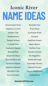 300+ Best River Name Ideas for Your Fantasy World