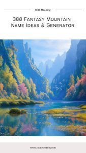 388 Best Mountain Name Ideas for Your Fantasy World