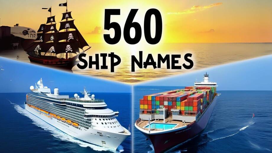 300+ Best Ship Name Ideas for Your Fantasy World or Projects