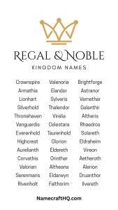 240 Enchanting Fantasy Kingdom Names to Inspire Your World