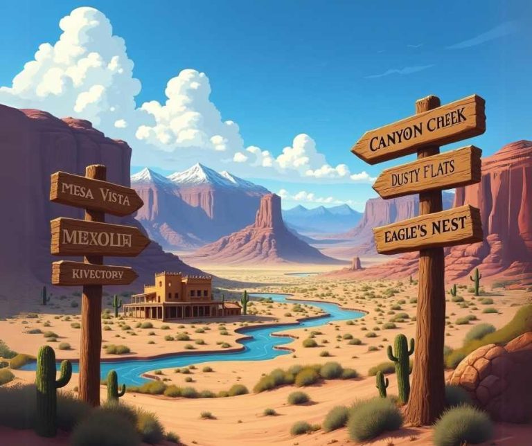 420 Captivating Wild West Town Names: Name Ideas for Fiction