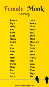 432 Enlightened Monk Names for Your Fantasy Character