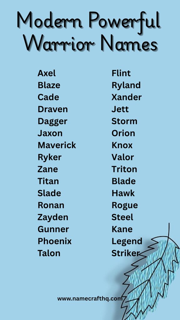 480 Powerful Warrior Names To Forge Your Hero s Identity 480 Powerful Warrior Names To Forge Your Hero s Identity