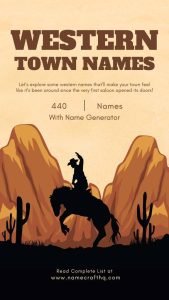 420 Captivating Wild West Town Names: Name Ideas for Fiction