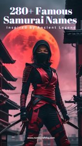 280 Samurai Names Inspired by Ancient Legend - Name Craft HQ