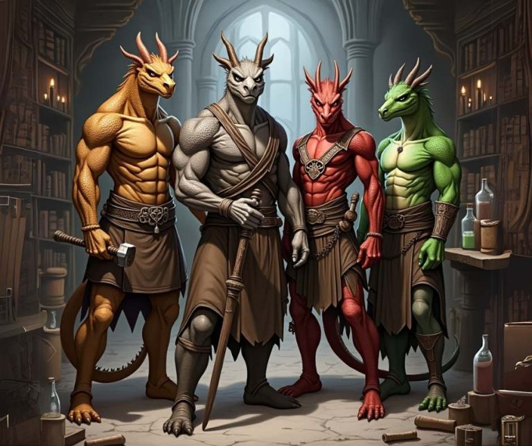 500 Epic Dragonborn Names for Dungeons & Dragons Character
