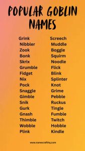 310 Mischievous Goblin Names For The Perfect Troublemaker