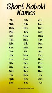 400 Kobold Names for Your Dungeons & Dragons Character