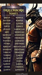 500 Epic Dragonborn Names for Dungeons & Dragons Character