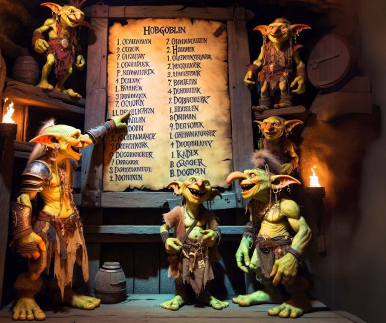 250 Inspiring Hobgoblin Names for Your Next DnD Character