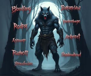 300 Savage Werewolf Names for Your Next Character