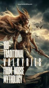 180+ Bold Valkyrie Names With Meanings (For Fearless Souls)