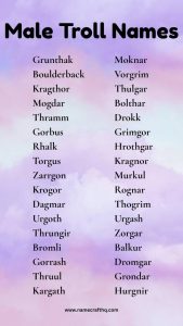 360 Fearsome Troll Names to Rule the Bloody Wilderness